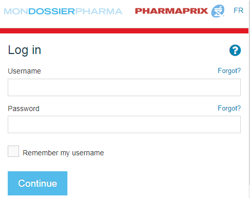 Mon Dossier Pharma Pharmaprix login and sign up - mydoctors.info